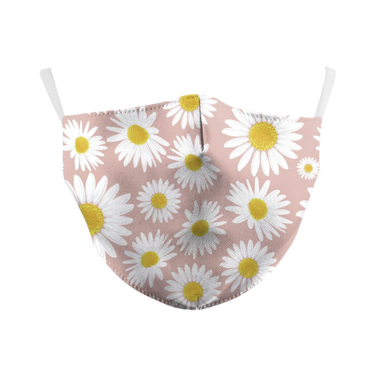 Flower Print Face Mask - Fashion Masks